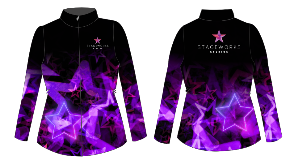Stageworks Studios Sublimated Jacket | Razzle Dazzle Dance Costumes ...